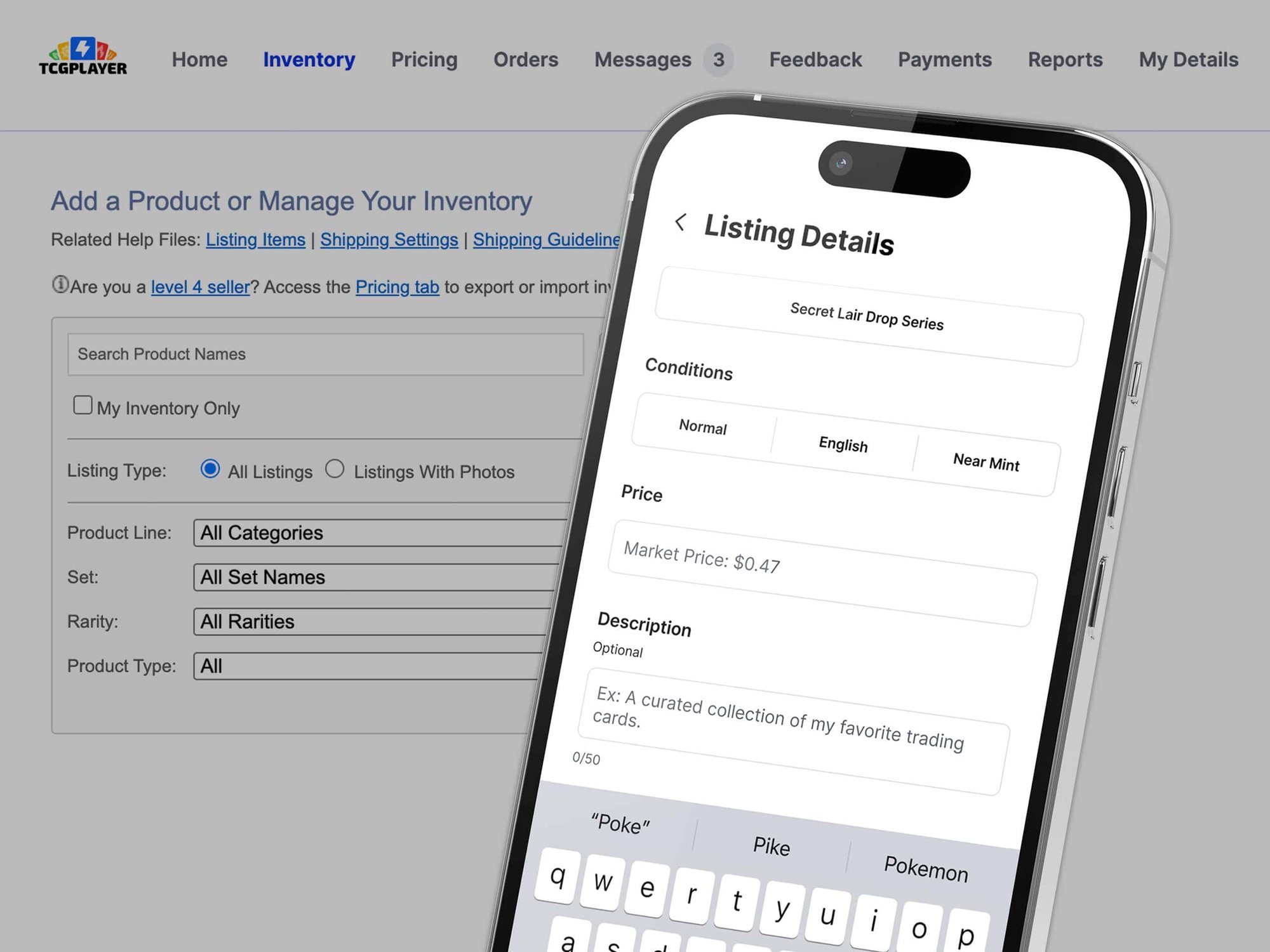 Mobile App | TCGplayer